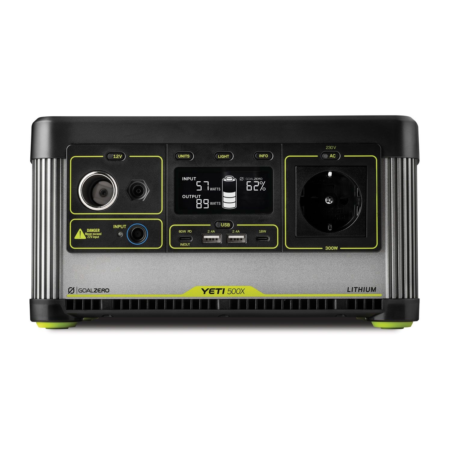 Yeti 500X Solar Kit mit Boulder 100 Briefcase | GZ-36110-32408